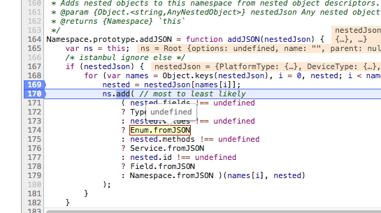 Exception Loading Root with JSON Descriptor containing Enums · Issue #964 · protobufjs/protobuf ...