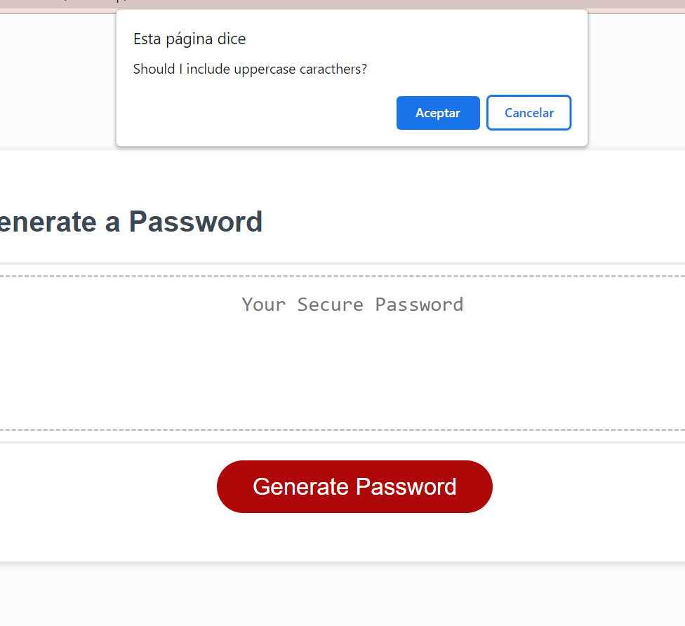 Github 1alyciaoliveirapassword Generator 