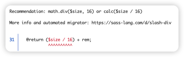 sass 即将弃用的的 / 运算符导致的警告 · Issue #2377 · XiaoMi/hiui · GitHub
