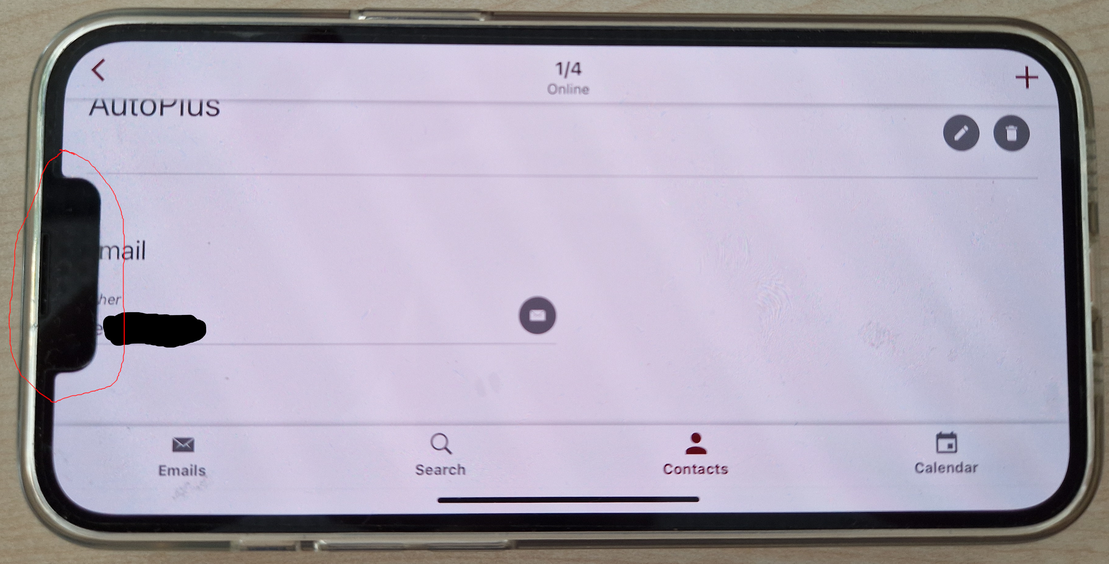 Notch covers some interface elements · Issue #4531 · tutao/tutanota · GitHub