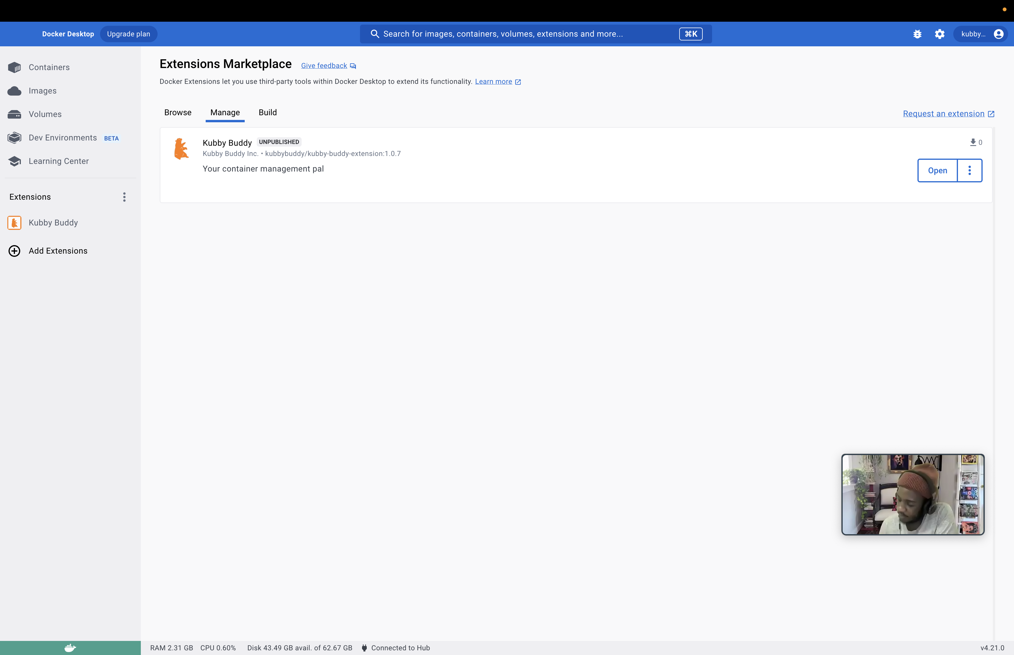 [Submission]: · Issue #106 · docker/extensions-submissions · GitHub