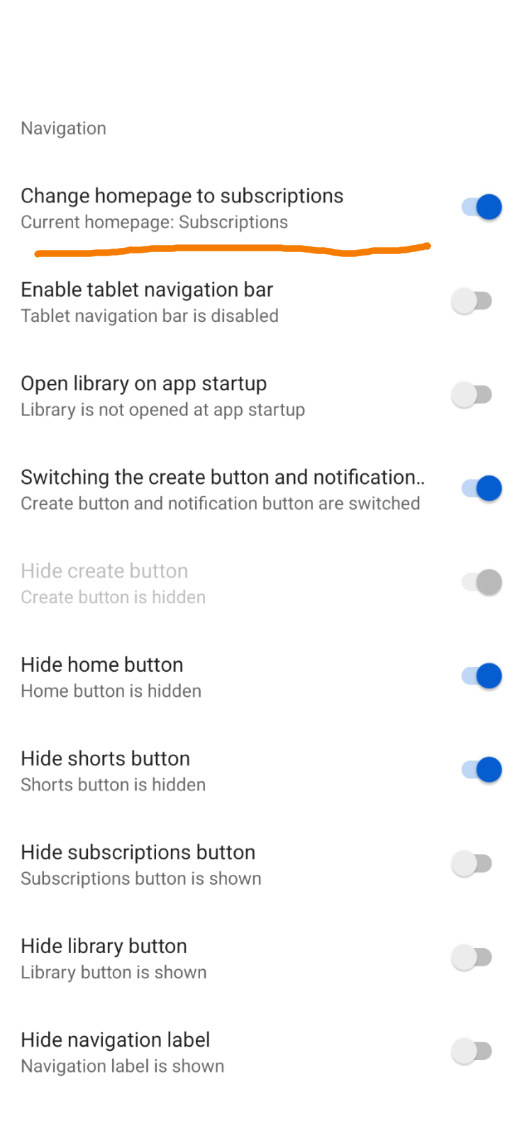 Changing Homepage to Subscriptions · Issue #2273 · ReVanced/revanced-patches · GitHub