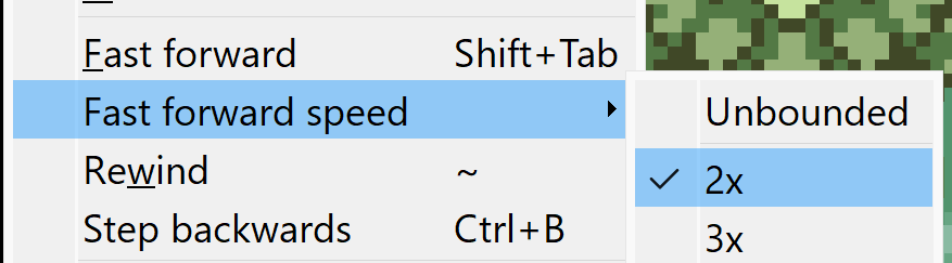 Bug Feature Request Fast Forward Speed Limit For Fast Forward Held · Issue 2604 · Mgba