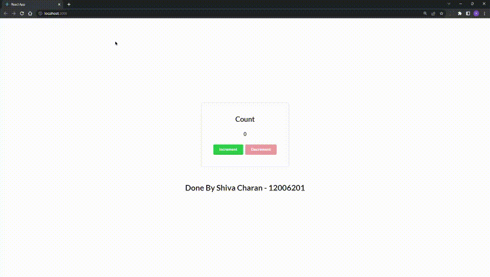 GitHub - shivacharan143/Counter-Application-Using-Usestate-: Counter ... GitHub - shivacharan143/Counter-Application-Using-Usestate-: Counter ...