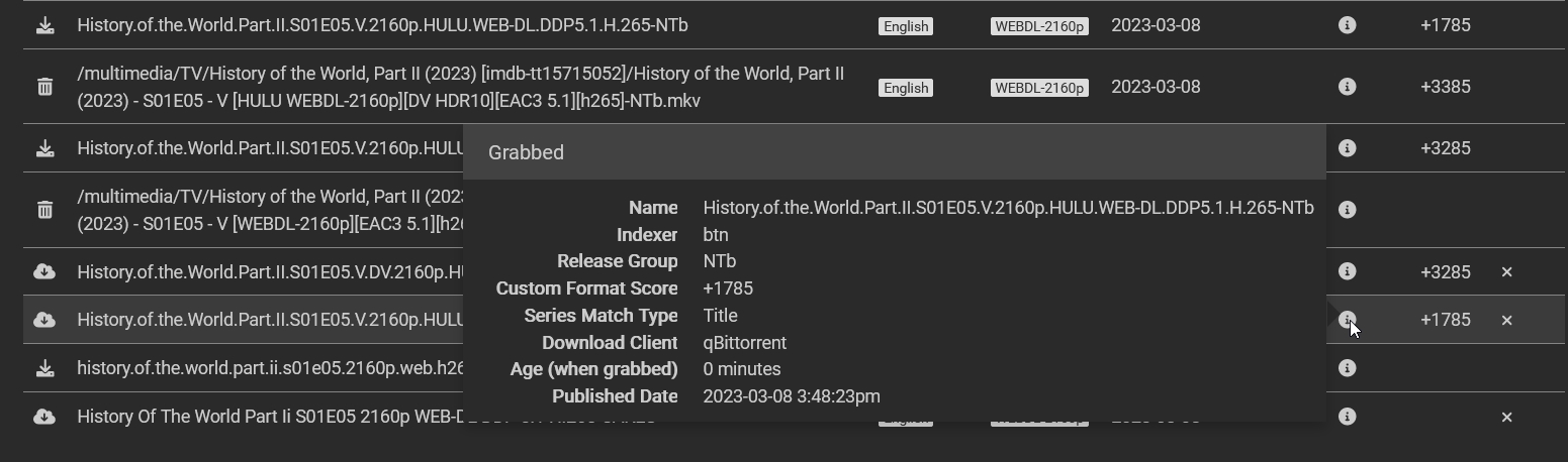 Race condition during episode import / quality check · Issue #5475 · Sonarr/Sonarr · GitHub