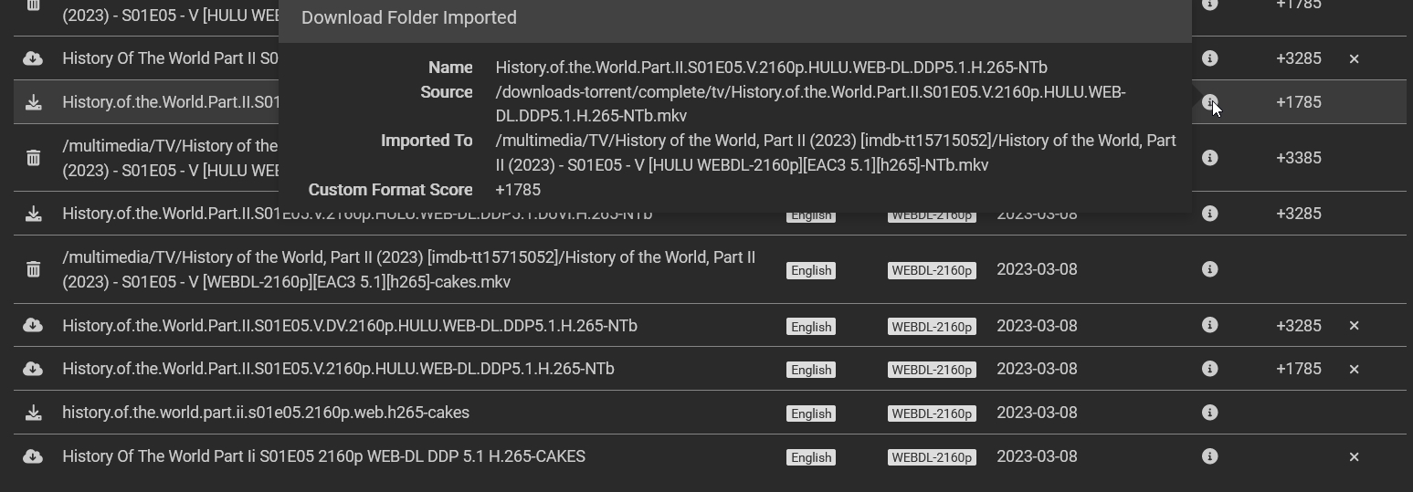 Race condition during episode import / quality check · Issue #5475 · Sonarr/Sonarr · GitHub