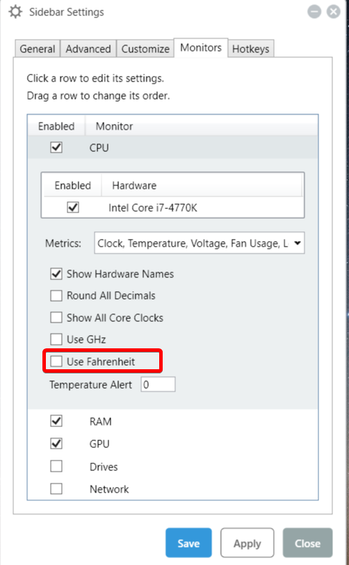 temperature · Issue #178 · ArcadeRenegade/SidebarDiagnostics · GitHub