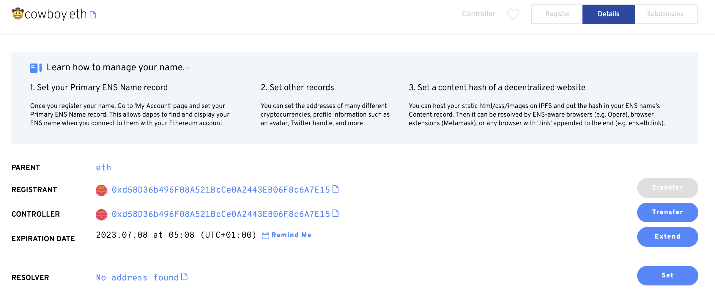 Resolver and all records not being loaded for domains with emojis · Issue #1504 · ensdomains/ens ...