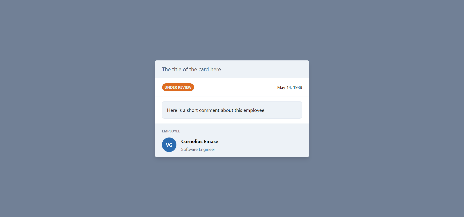 GitHub - Lochipi/card_tailwind: Profile card using tailwind css.