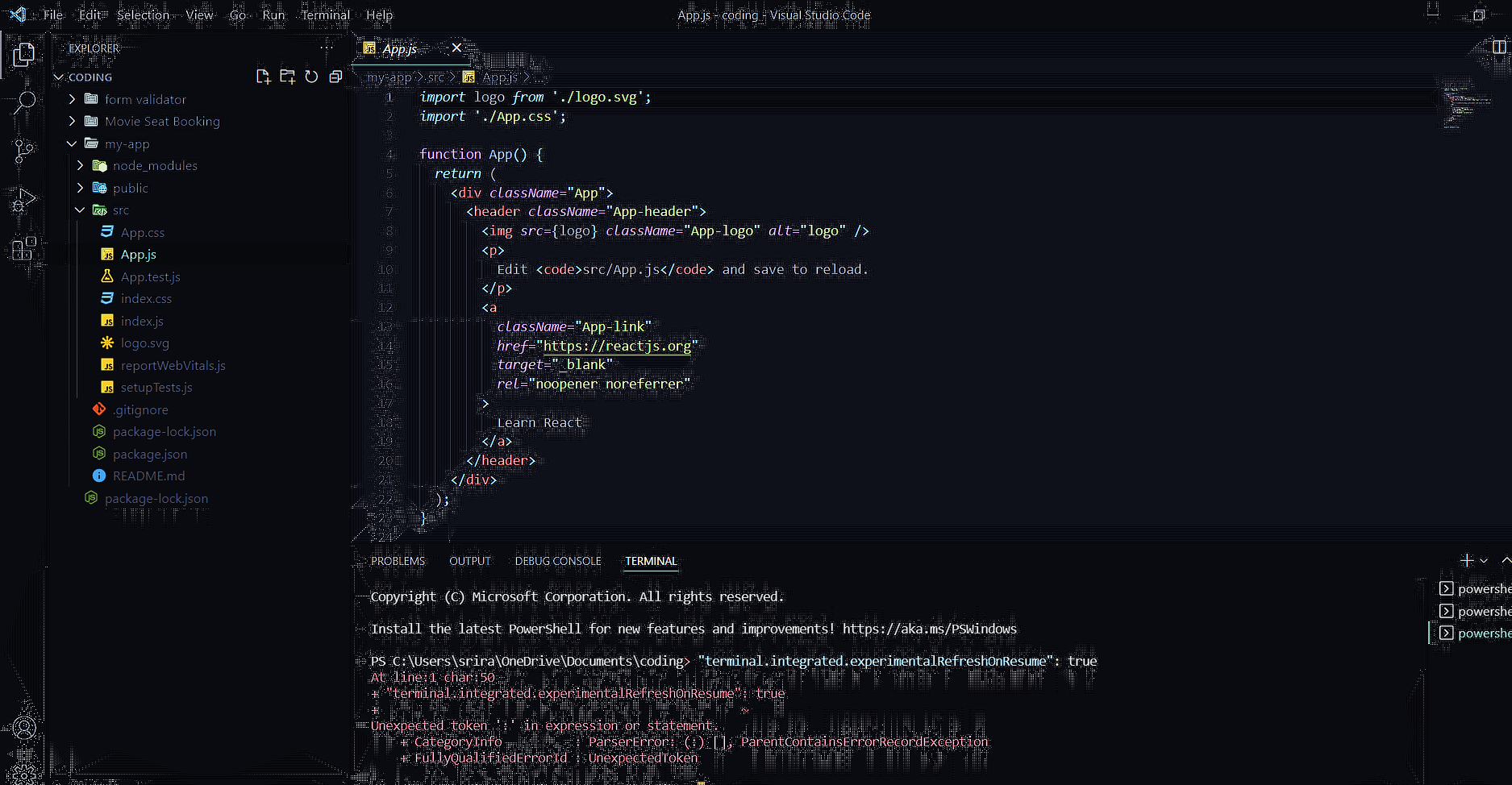 Terminal shows noise corrupt pixels · Issue #142816 · microsoft/vscode · GitHub