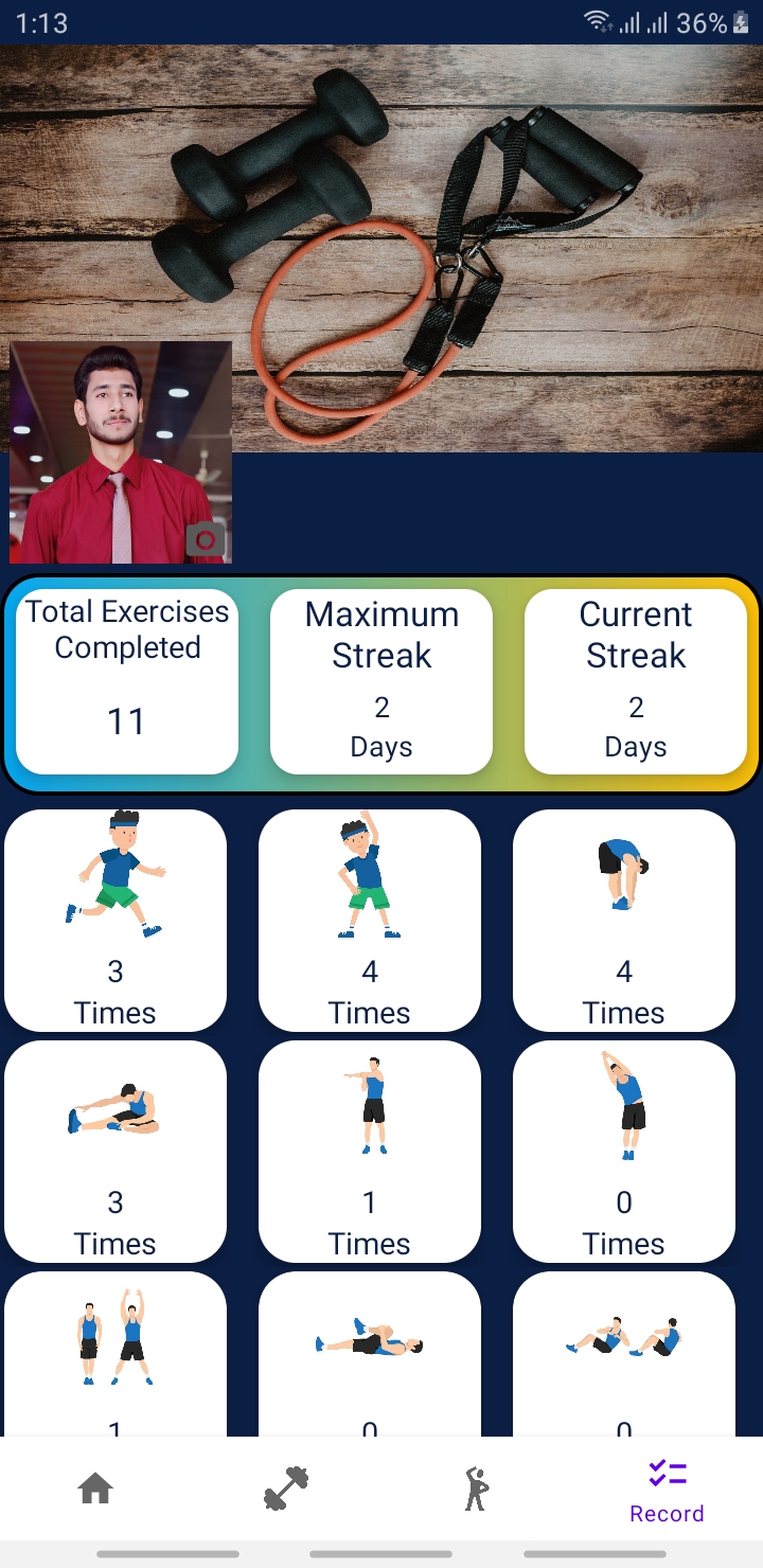 GitHub - Its-Umair-Code/Exercise-Tracker-Application: This application ...