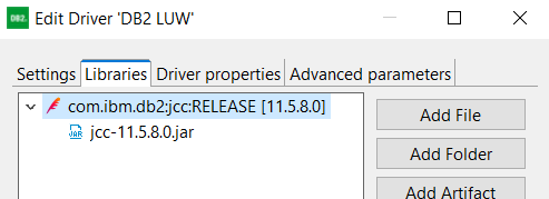 Upgrade JDBC driver, delete it, set to default and version mismatch ...