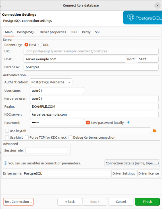 Postgresql Using Kinit With Kerberos Returns Error Unable To Obtain Password From User · Issue