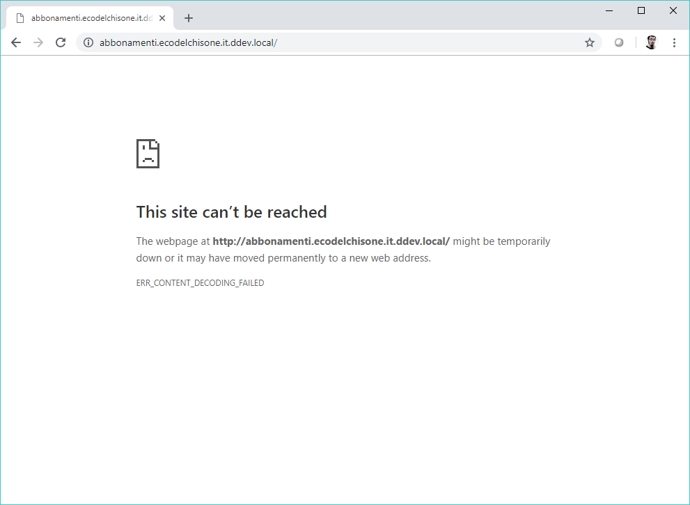 Content Encoding Error with ddev on old version of drupal 7 · Issue #1309 · ddev/ddev · GitHub