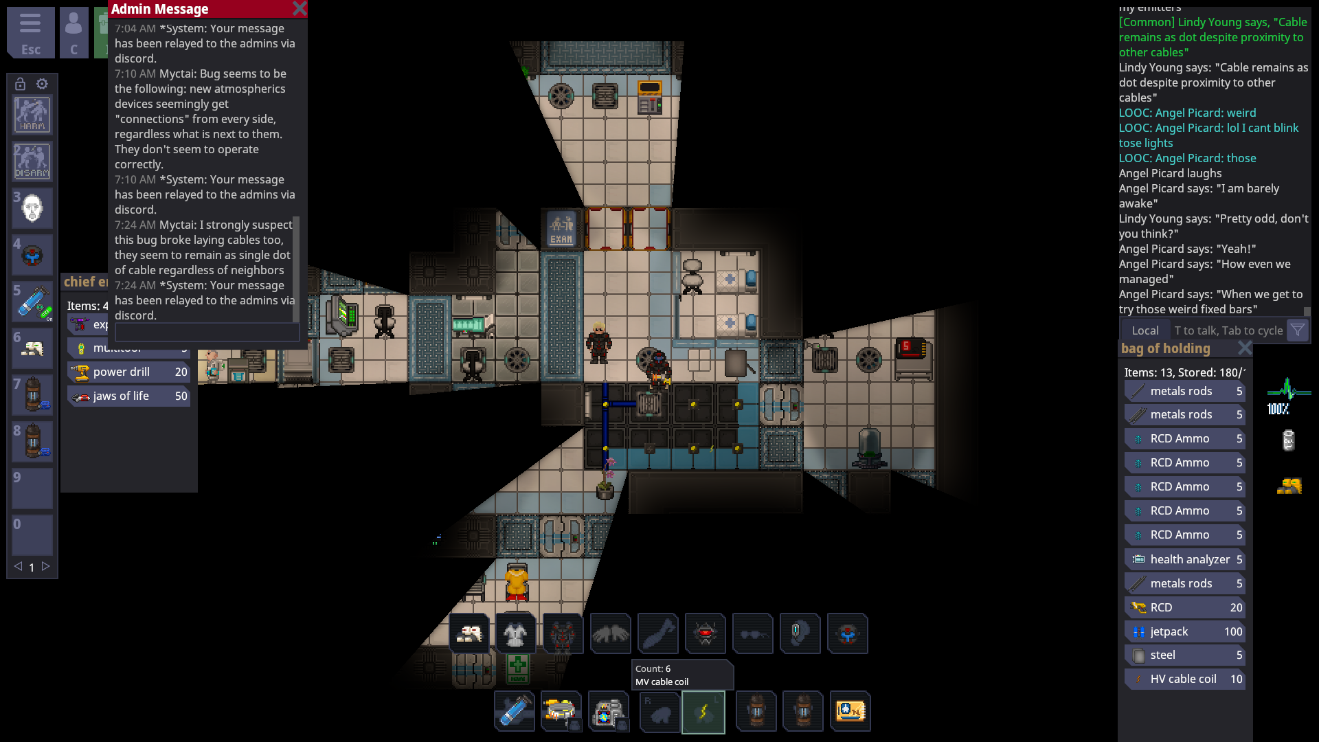 Something Broke Piping And Wires · Issue 9584 · Space Wizards Space Station 14 · Github