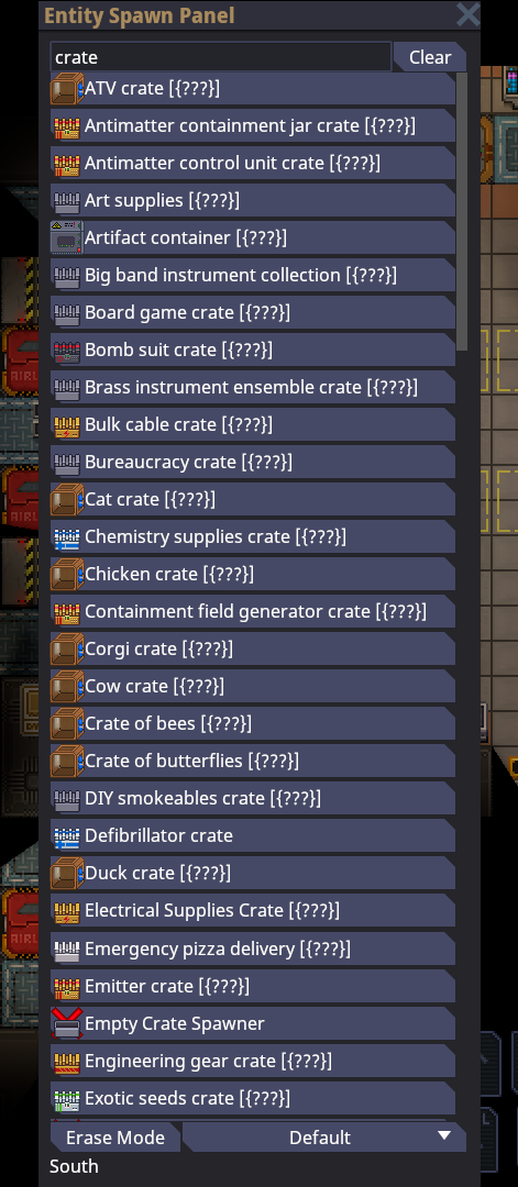 Entity Spawn Panel Entries For Cargo Crates Have ` ` Suffix · Issue 10438 · Space Wizards