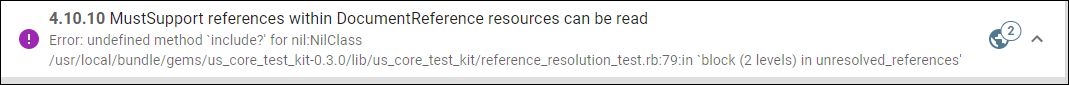 Unhandled error when must support reference does not include a reference · Issue #71 · inferno ...