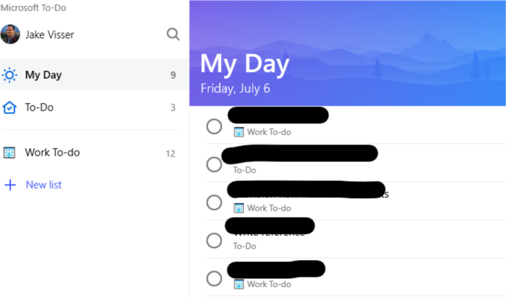 Microsoft To-Do - Filter by "My Day" · Issue #310 · dakboard/Cloud-Platform · GitHub