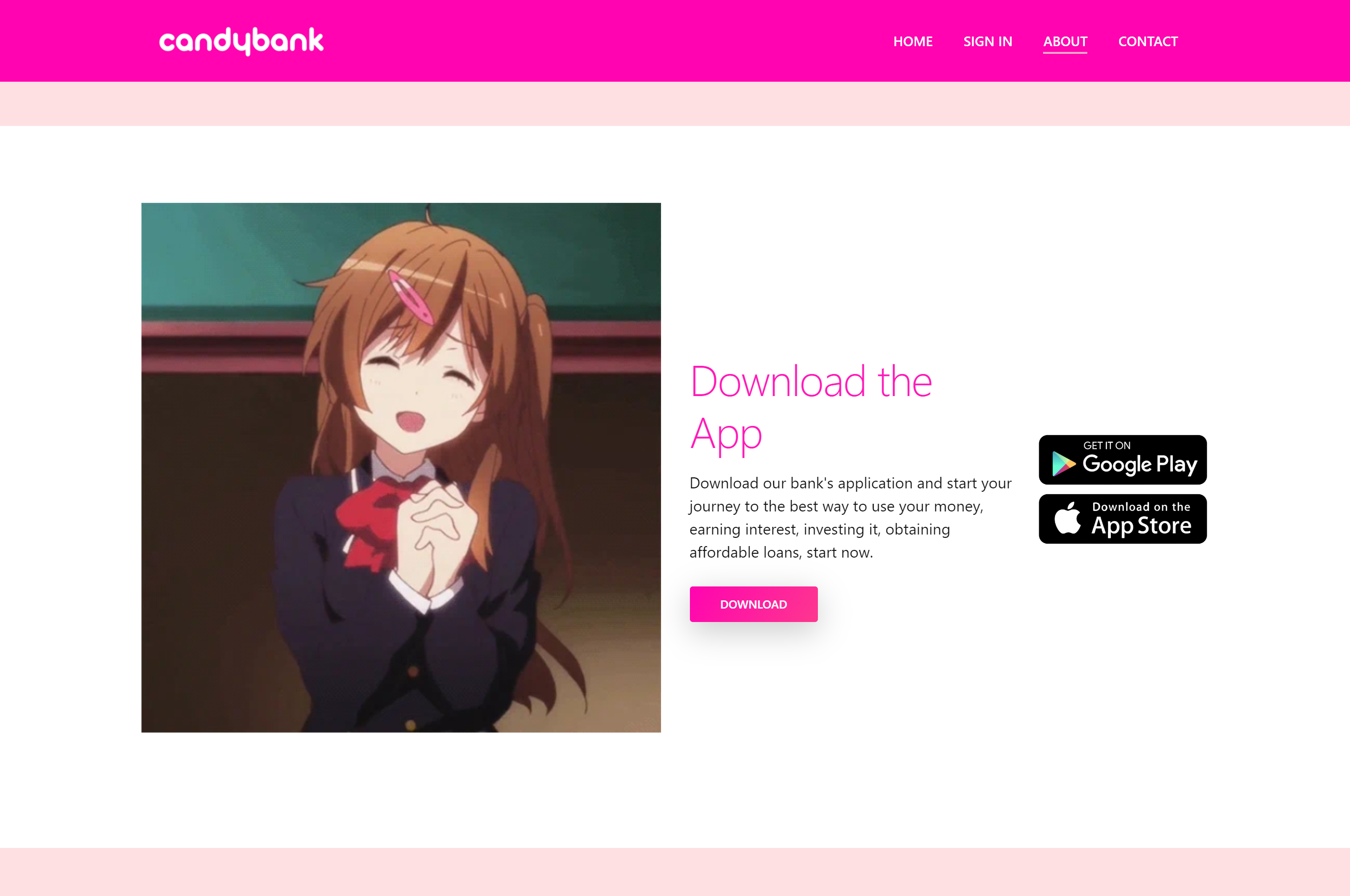 GitHub - CandelariaChalub/HomebankingCandyBank: Un homebanking llamado CandyBank, cuenta con una ...