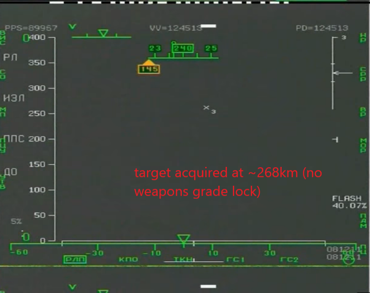 Irbis radar update (flight test footage confirms) · Issue #2534 ...