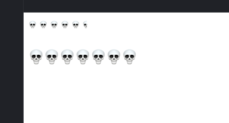 Bug Pixi Htmltext Cuts Emoji On Non Default Fontsize · Issue 9627 · Pixijspixijs · Github