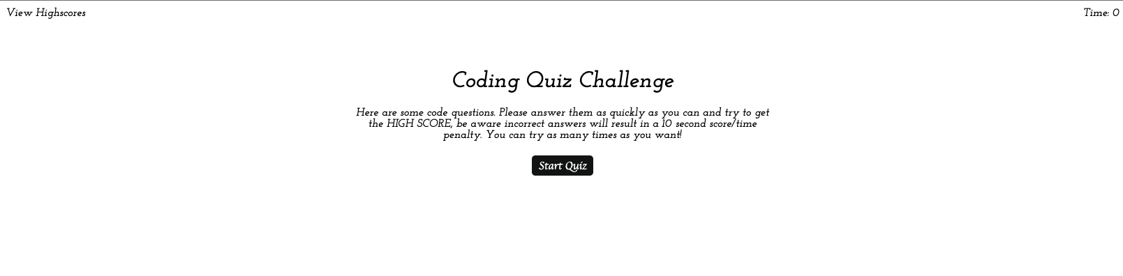 GitHub - brandondijon/web-api-code-quiz