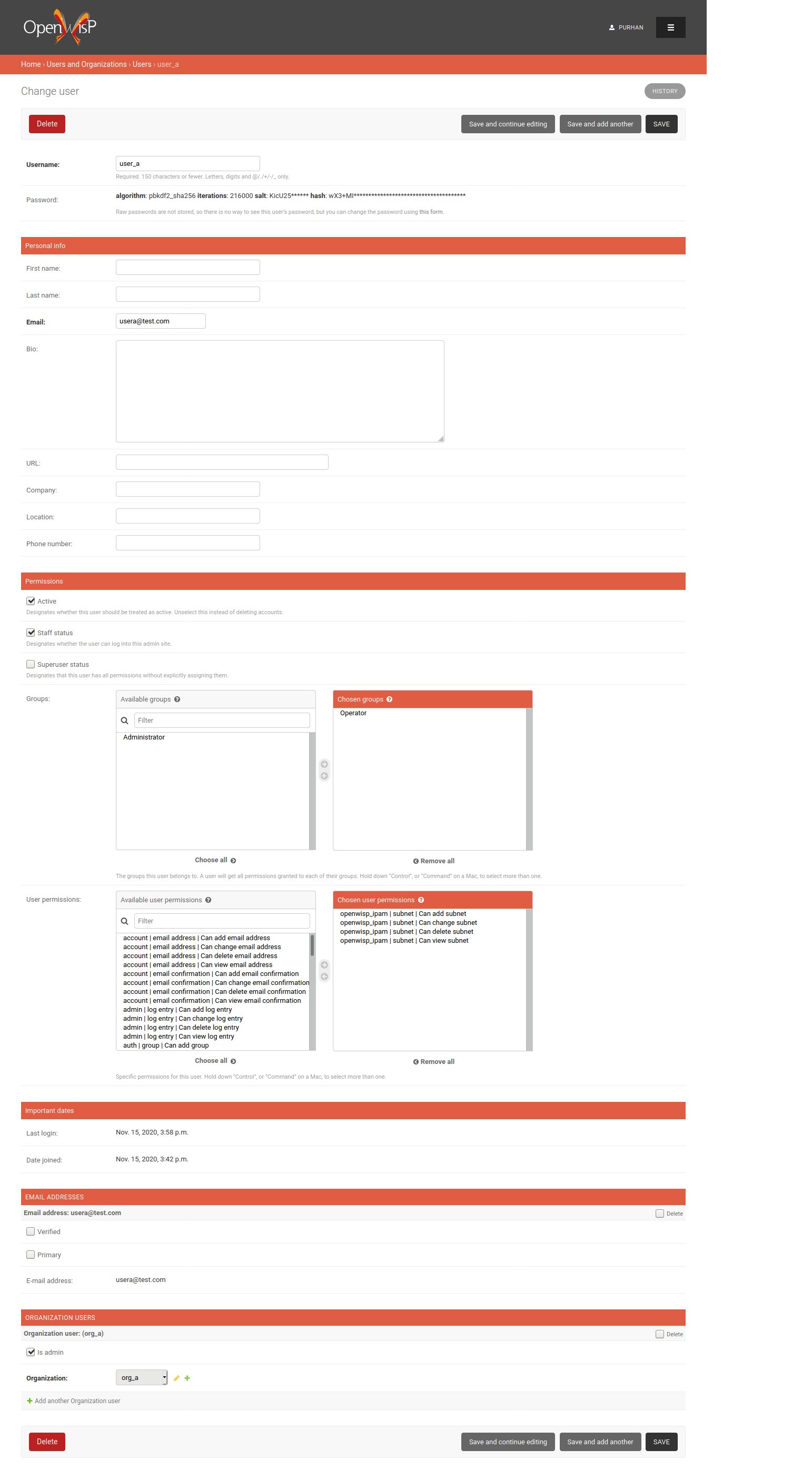 [bug] Users can import subnets for organizations they're not managing · Issue #77 · openwisp ...