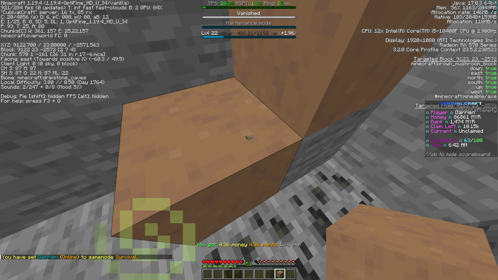 Custom Ore became mushroom block · Issue #2761 · PluginBugs/Issues-ItemsAdder · GitHub