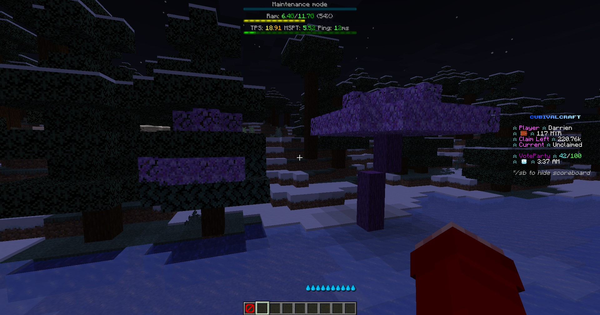 Custom Tree will generate above some unintended blocks and generate with vanilla tree · Issue ...