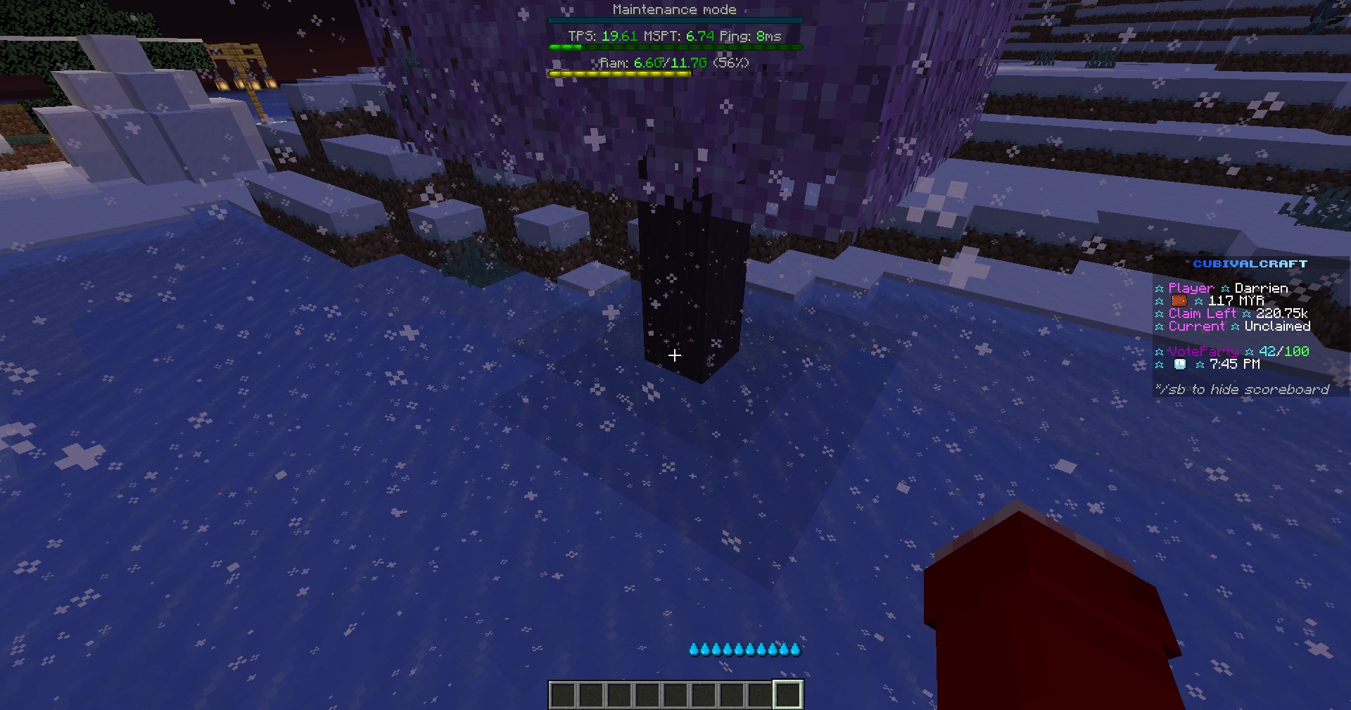 Custom Tree will generate above some unintended blocks and generate with vanilla tree · Issue ...