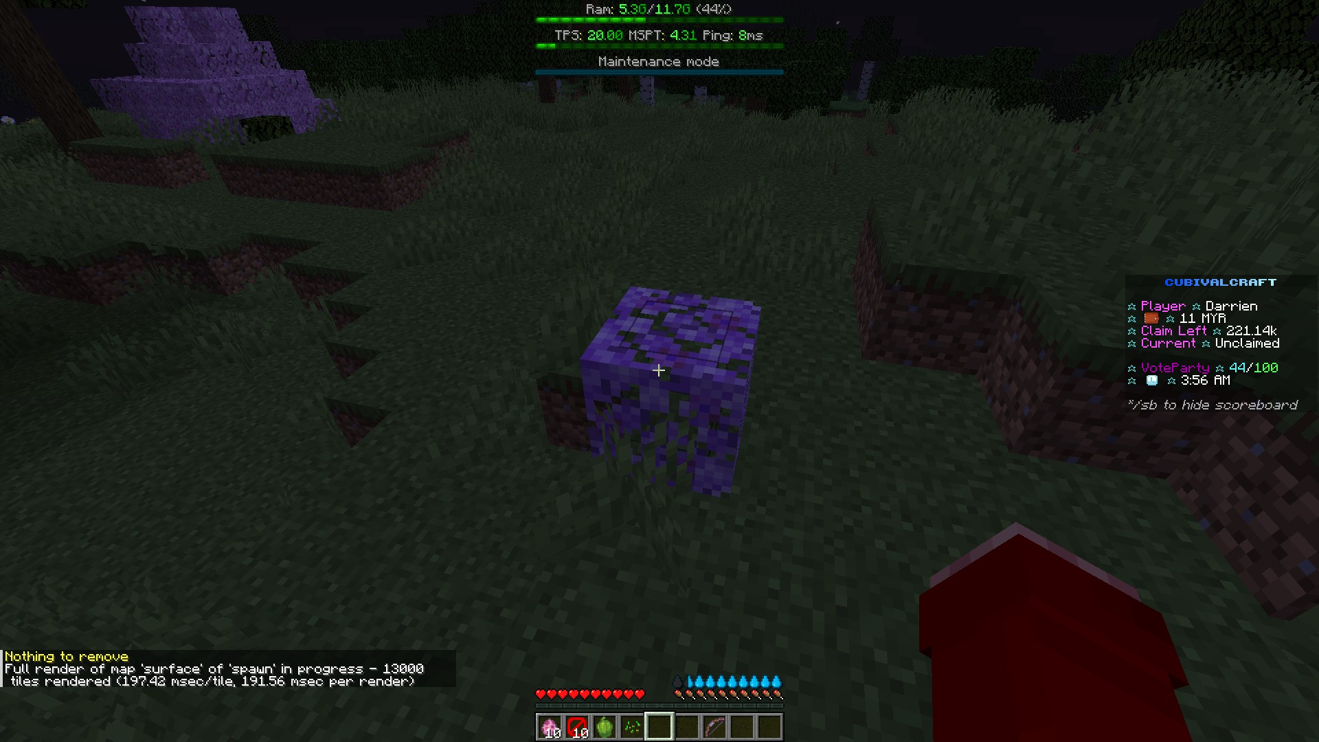Custom Tree will generate above some unintended blocks and generate with vanilla tree · Issue ...