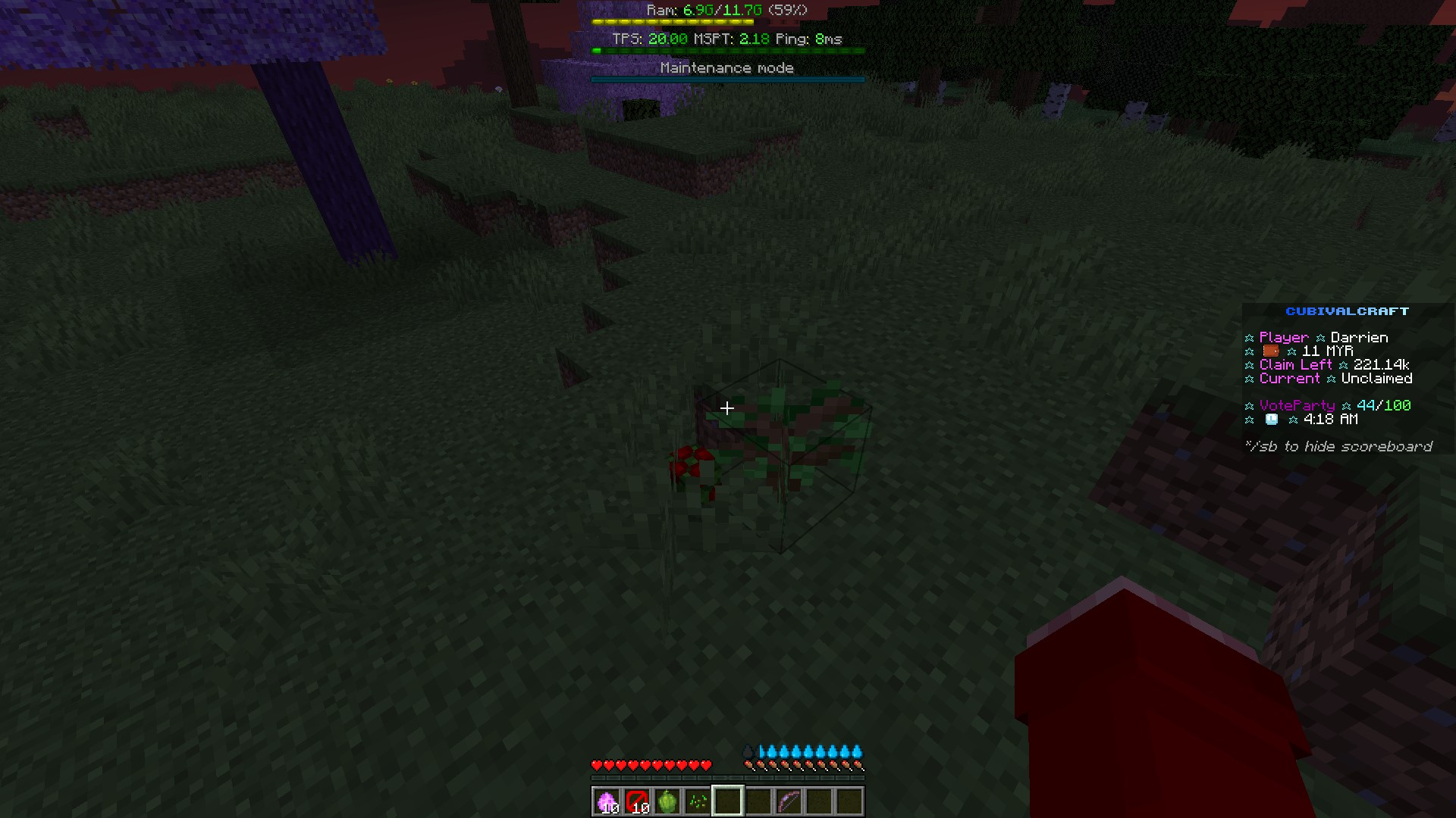 Custom Tree will generate above some unintended blocks and generate with vanilla tree · Issue ...