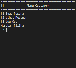 GitHub - LianggaRistiana/program-makanan-online: ecommerce app terminal ...