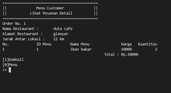 GitHub - LianggaRistiana/program-makanan-online: ecommerce app terminal ...