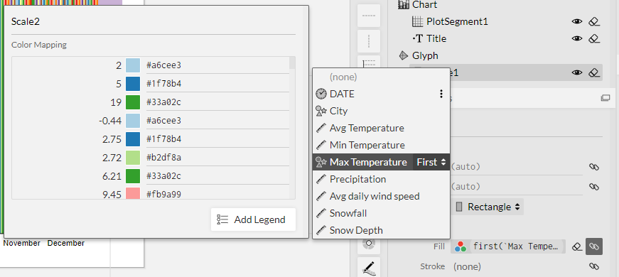 Scales do not adjust accordingly after changing data type · Issue #339 ...