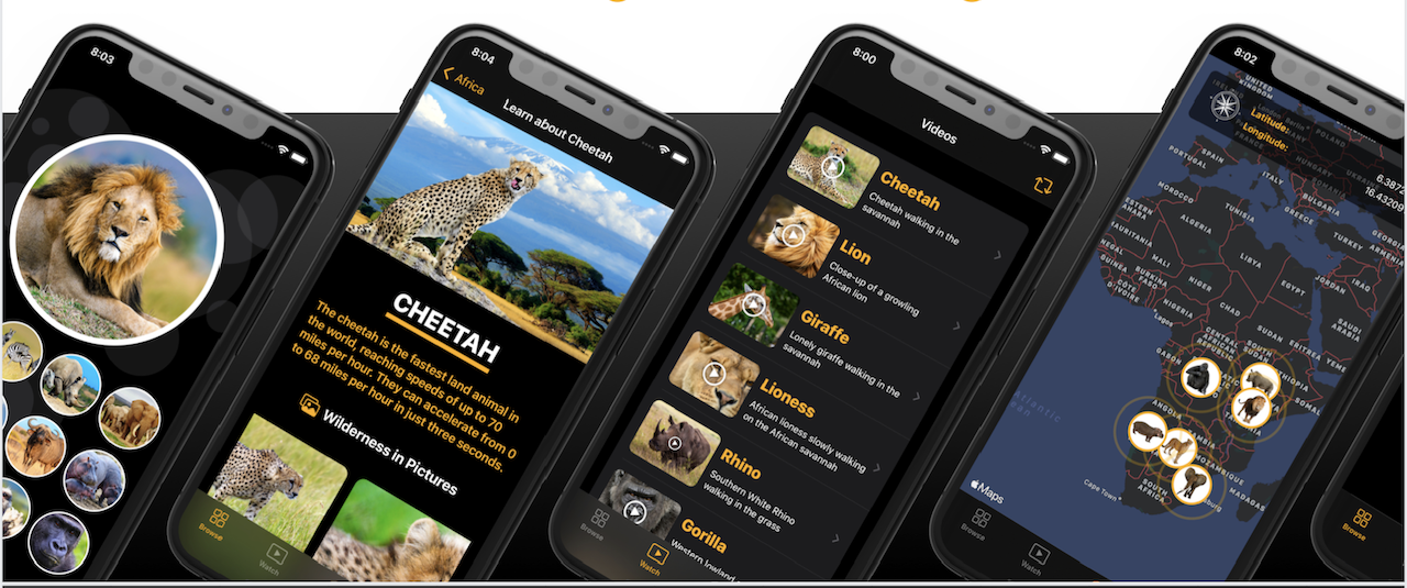 GitHub - AleScorrano/AfricaApp: Savanna Explorer is a SwiftUI app that allows you to immerse ...