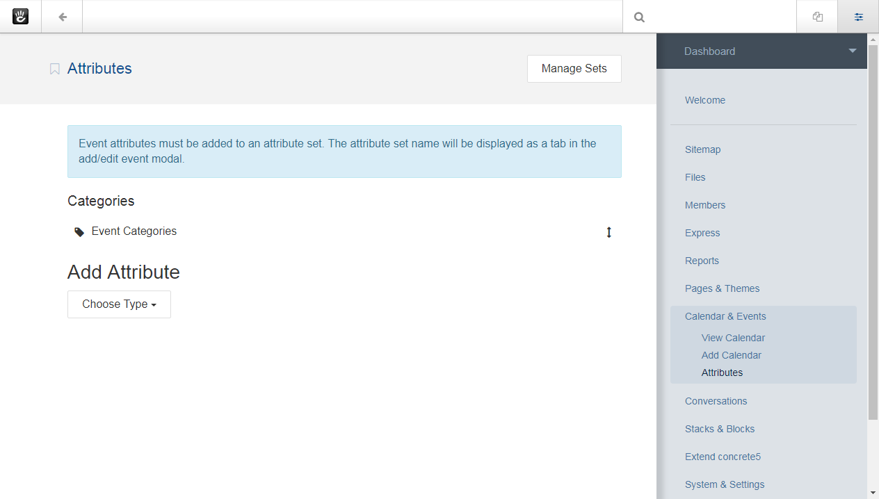 No way to add calendar attribute value in dashboard · Issue #6391 · concretecms/concretecms · GitHub