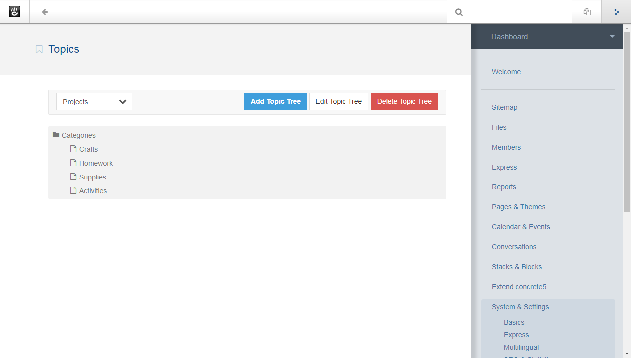 Feature Request: add ability to edit topic tree names · Issue #6413 · concretecms/concretecms ...