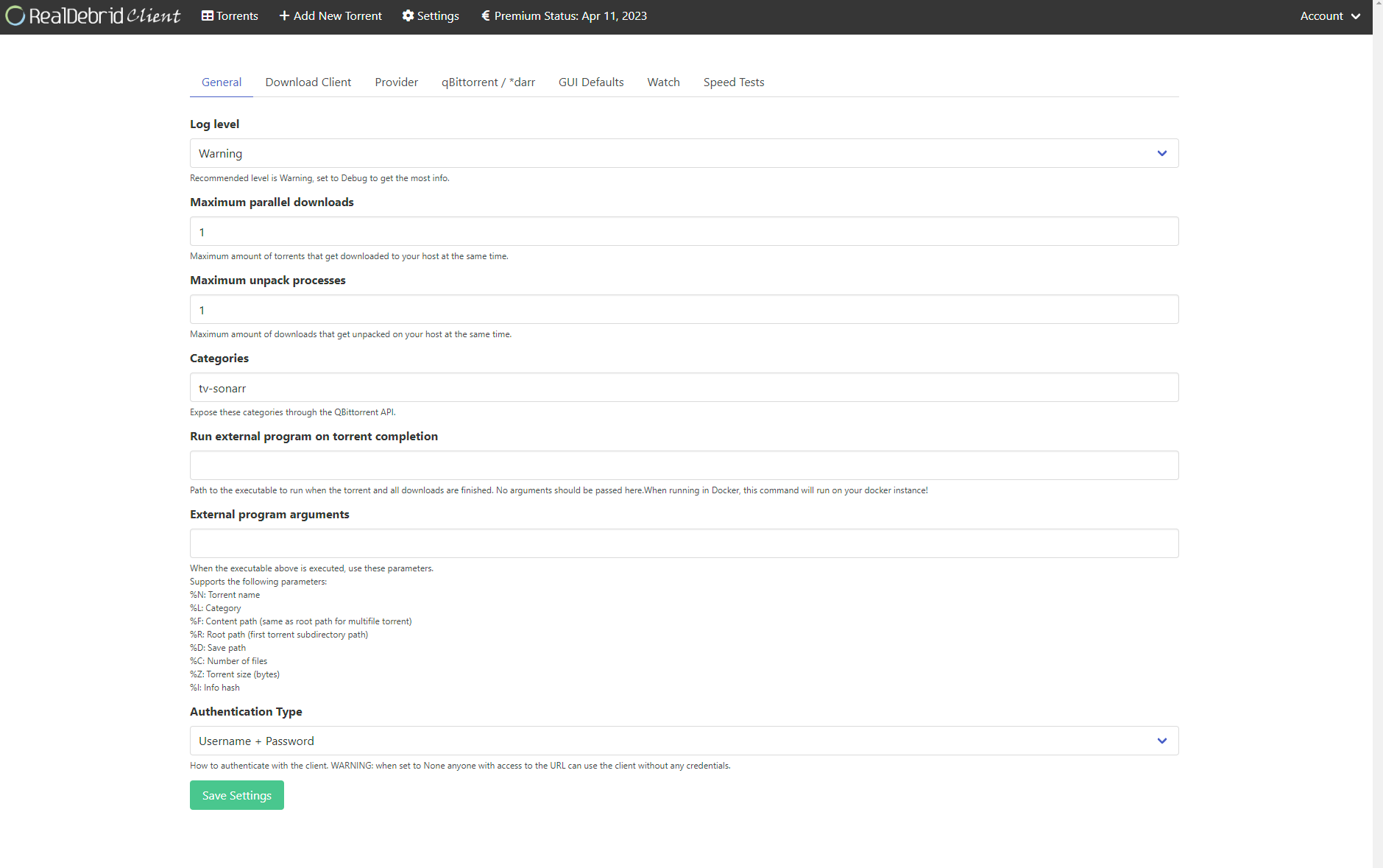 Download speed limit · Issue #241 · rogerfar/rdt-client · GitHub