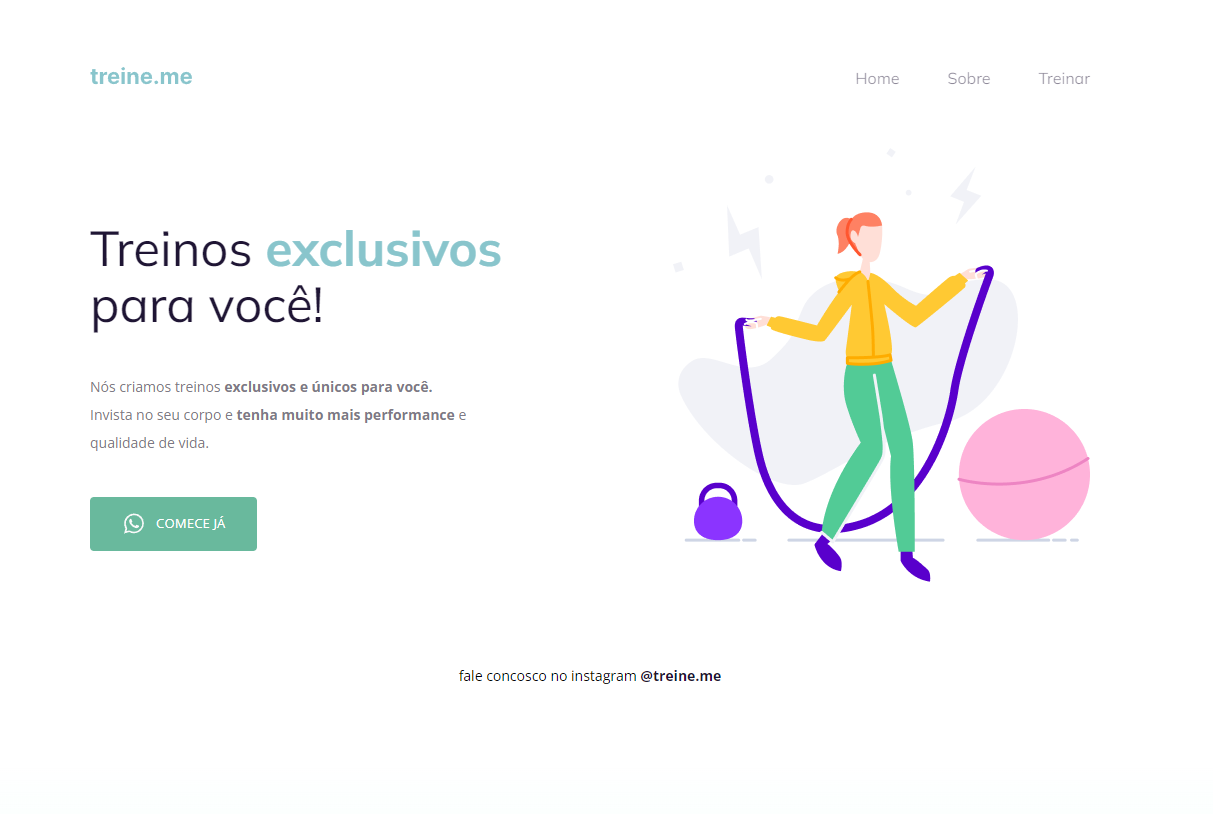 GitHub - inaciohugo/treine-me