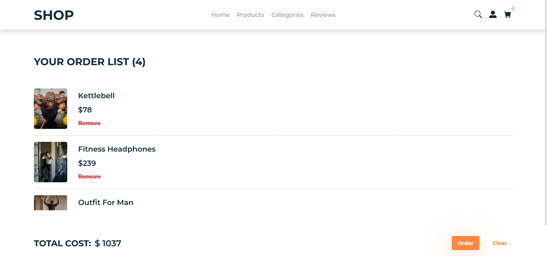 GitHub - PawelNogawka/fitness-shop