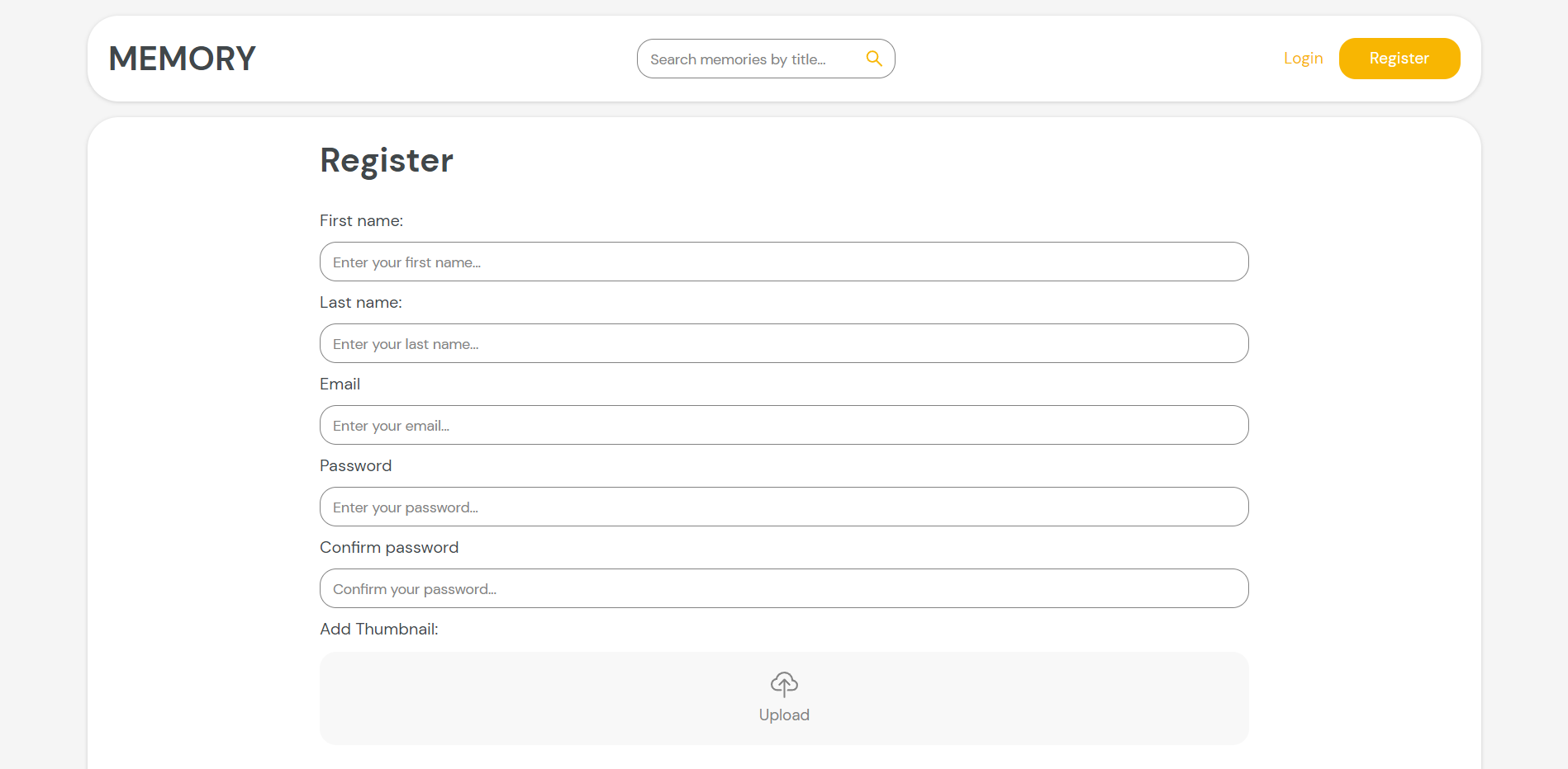 GitHub - PawelNogawka/memory-app