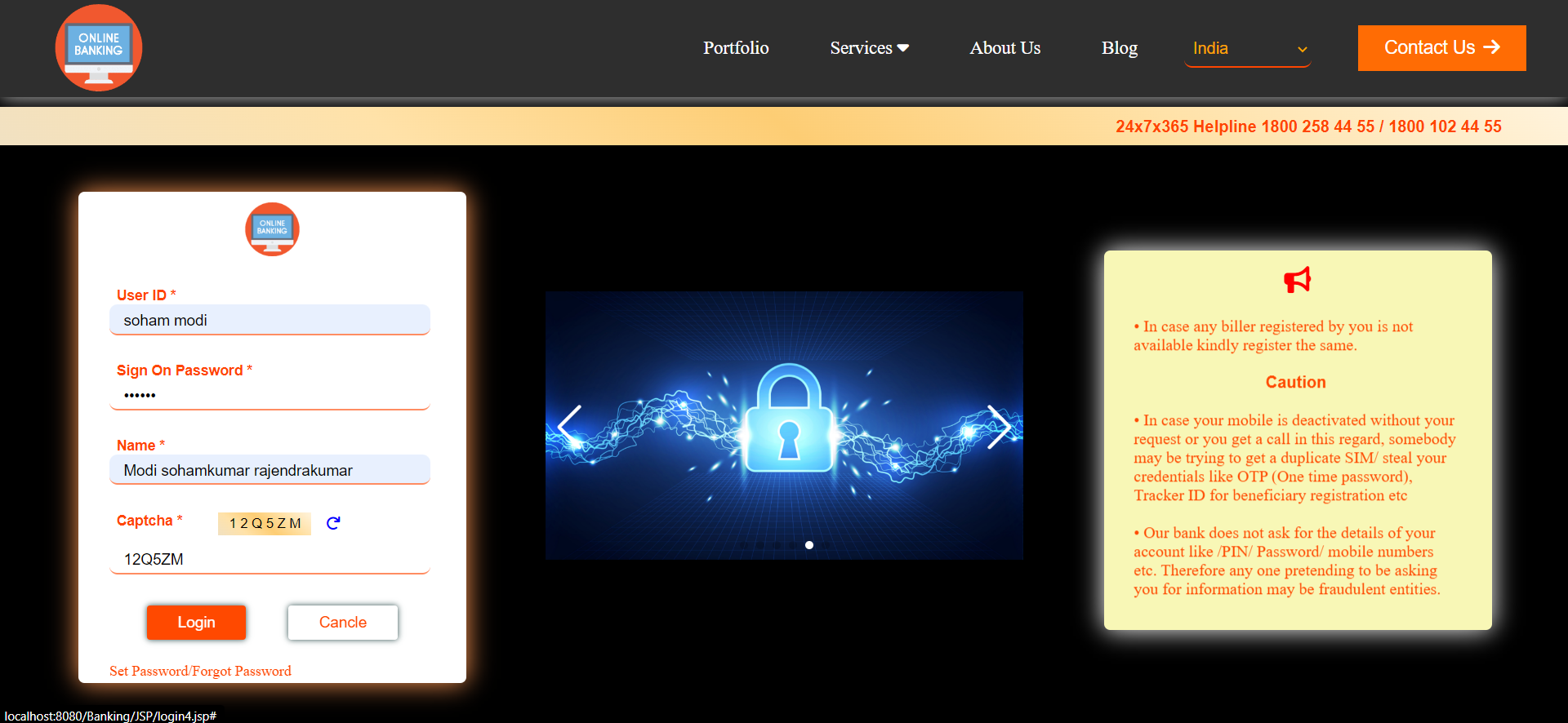 GitHub - 44private44/Online-Banking: It is JAVA based Web-Application with connect MySQL ...