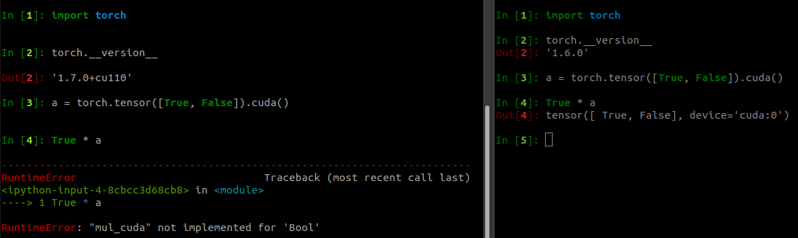 Runtimeerror Mulcuda Not Implemented For Bool · Issue 47007 · Pytorchpytorch · Github