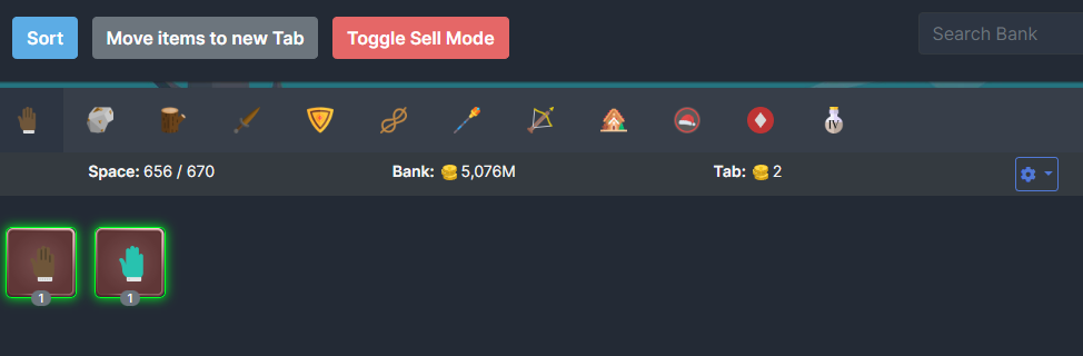 [Bug]: Gloves missing · Issue #2527 · MelvorIdle/melvoridle.github.io · GitHub