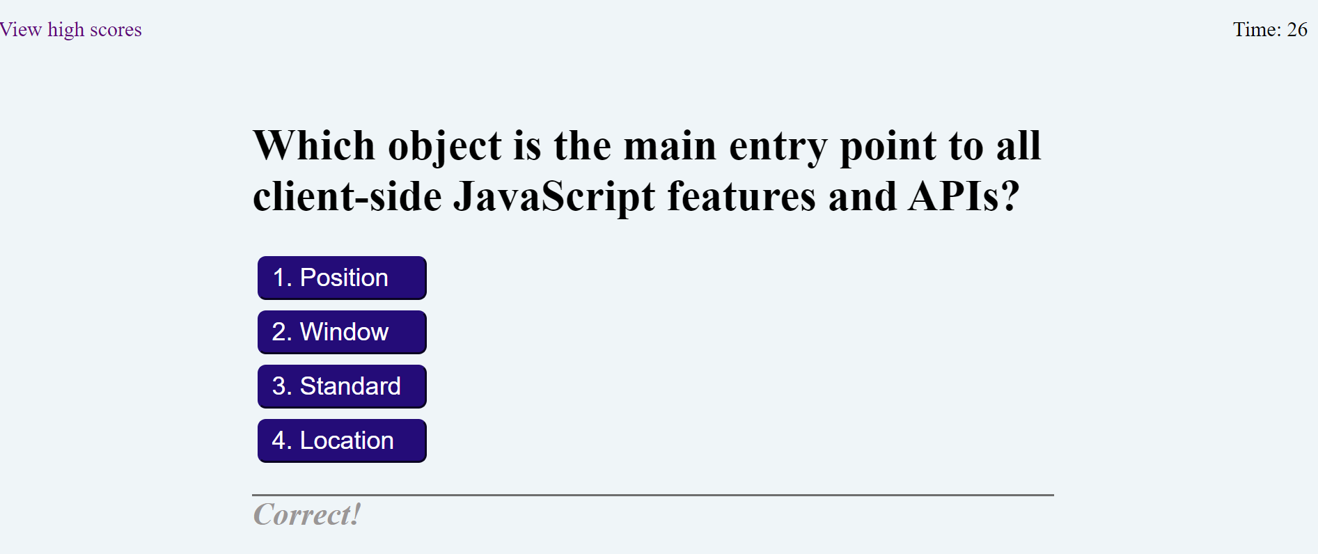 GitHub - maheshramdas/timedQuiz