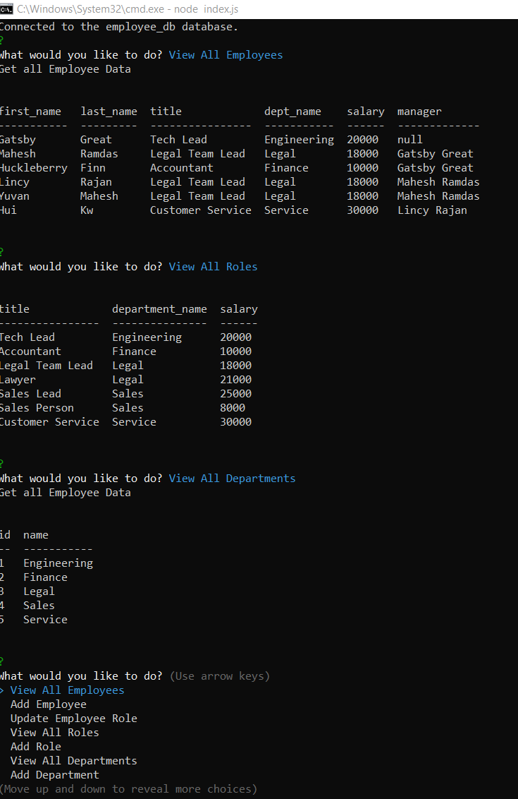 GitHub - maheshramdas/employeeTracker