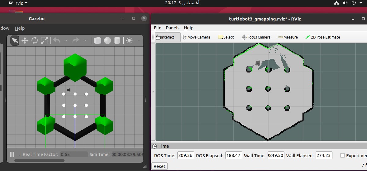 GitHub - Maldandan/TurtleBot3: obstacle avoiding and SLAM mapping with TurtleBot3 using Rviz and ...