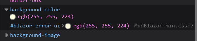 Dark Theme Error Ui Text Is White On Yellow · Issue 5948 · Mudblazor Mudblazor · Github