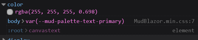 Dark theme error UI text is white on yellow. · Issue #5948 · MudBlazor/MudBlazor · GitHub